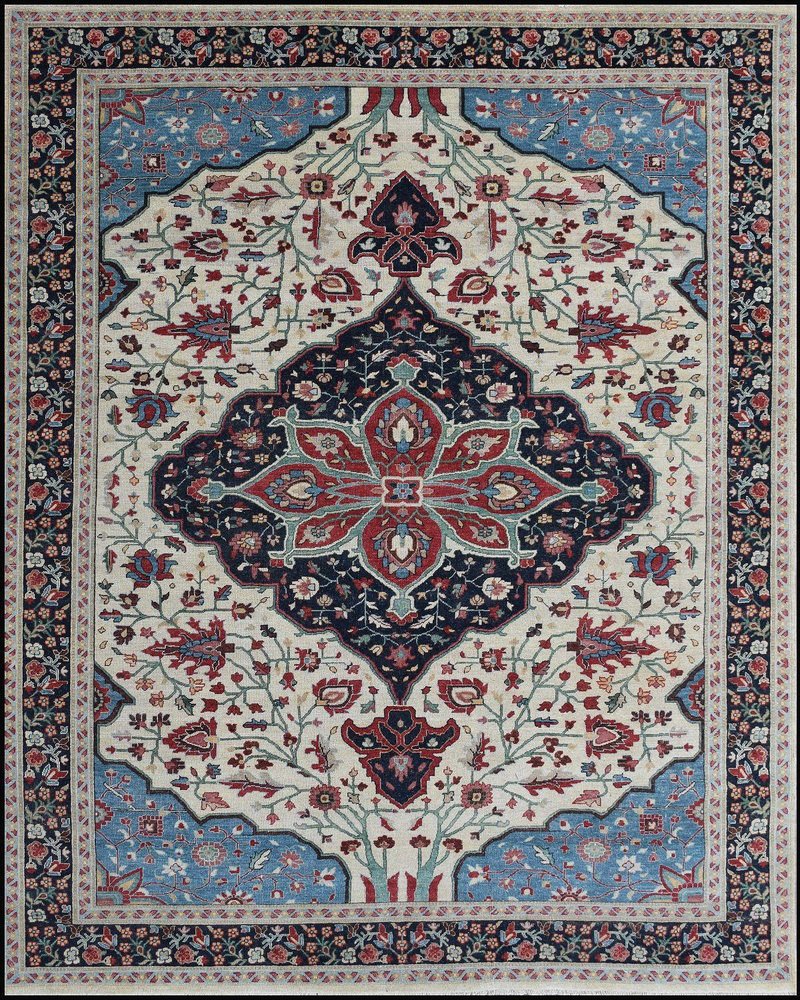 Indian Middle Eastern Style Rug for sale at Pamono