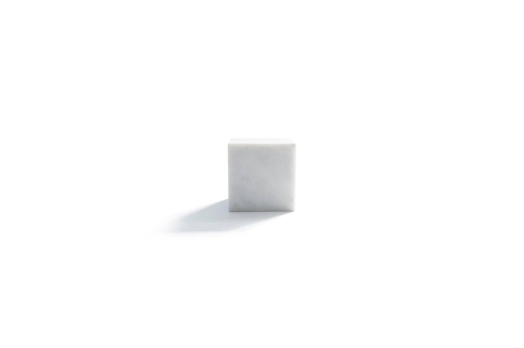 Large Decorative Paperweight Cube in White Carrara Marble for sale at ...