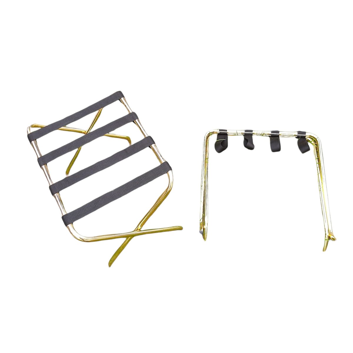 Folding Butler's Trays or Luggage Racks, Set of 2 for sale at Pamono