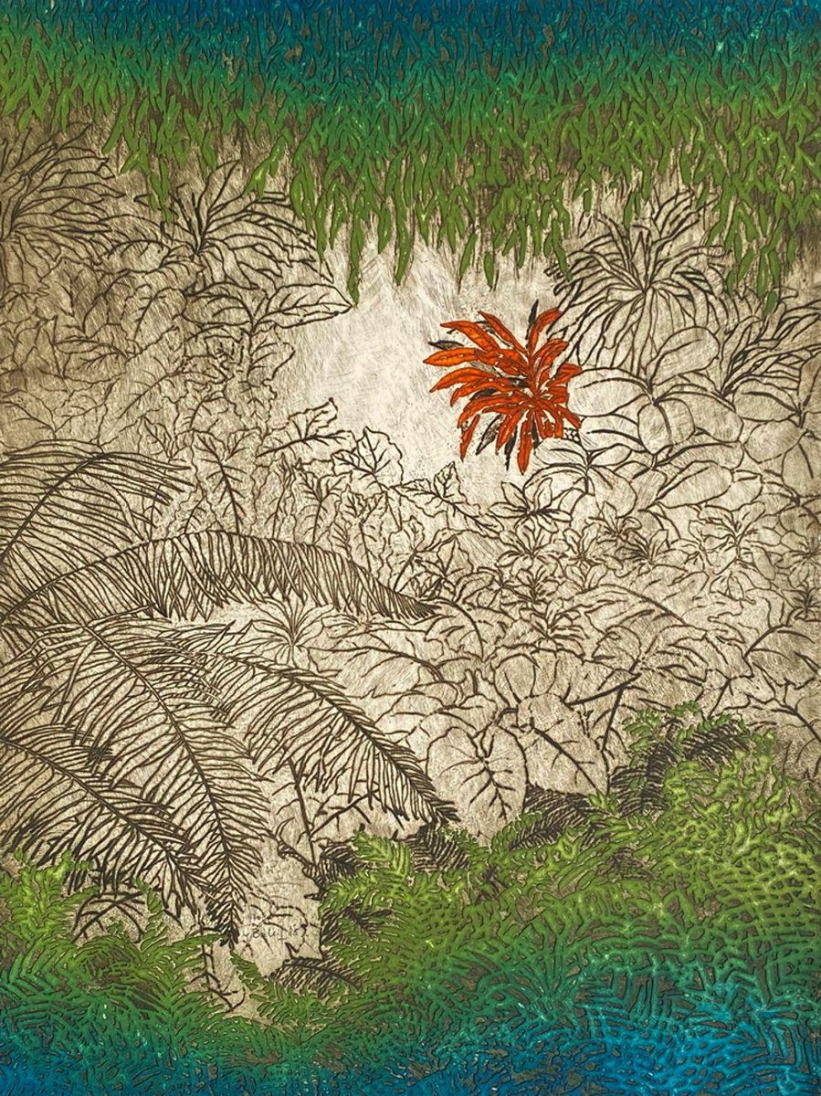 Yannick Ballif, Cordilima, 1985, Radierung auf Arches Papier bei Pamono ...