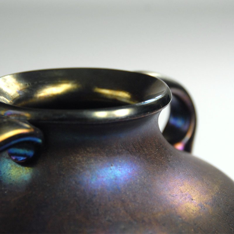 English Vase Bronze from Thomas Webb, 1880 for sale at Pamono