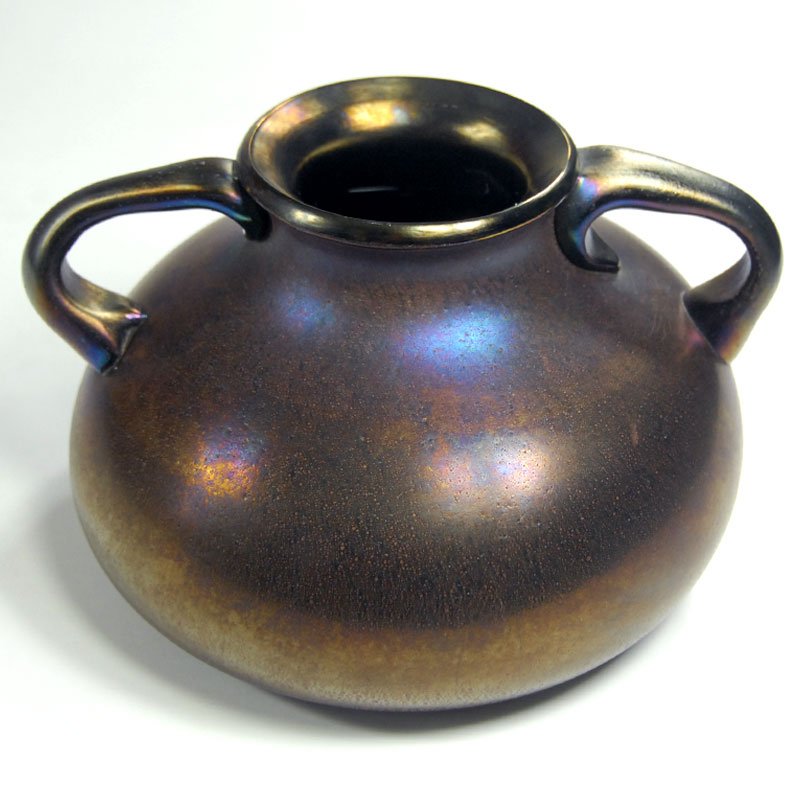English Vase Bronze from Thomas Webb, 1880 for sale at Pamono