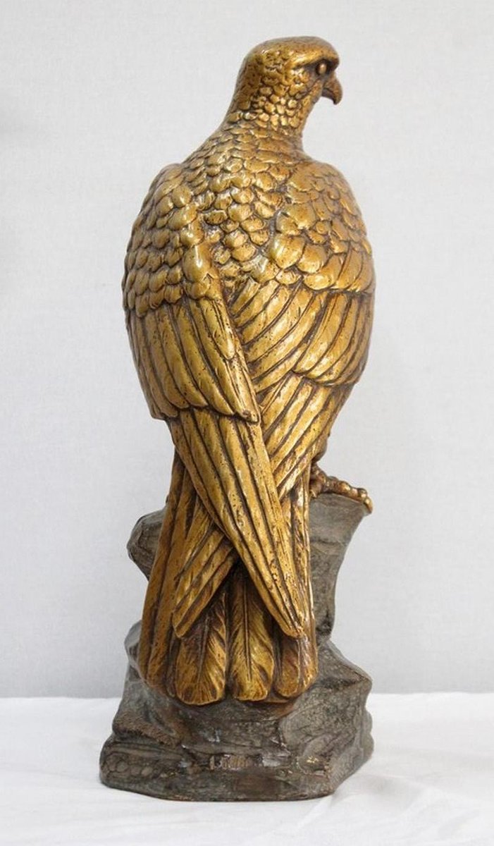 P. Balestra, Raptor on Rock, Early 20th-Century, Plaster for sale at Pamono