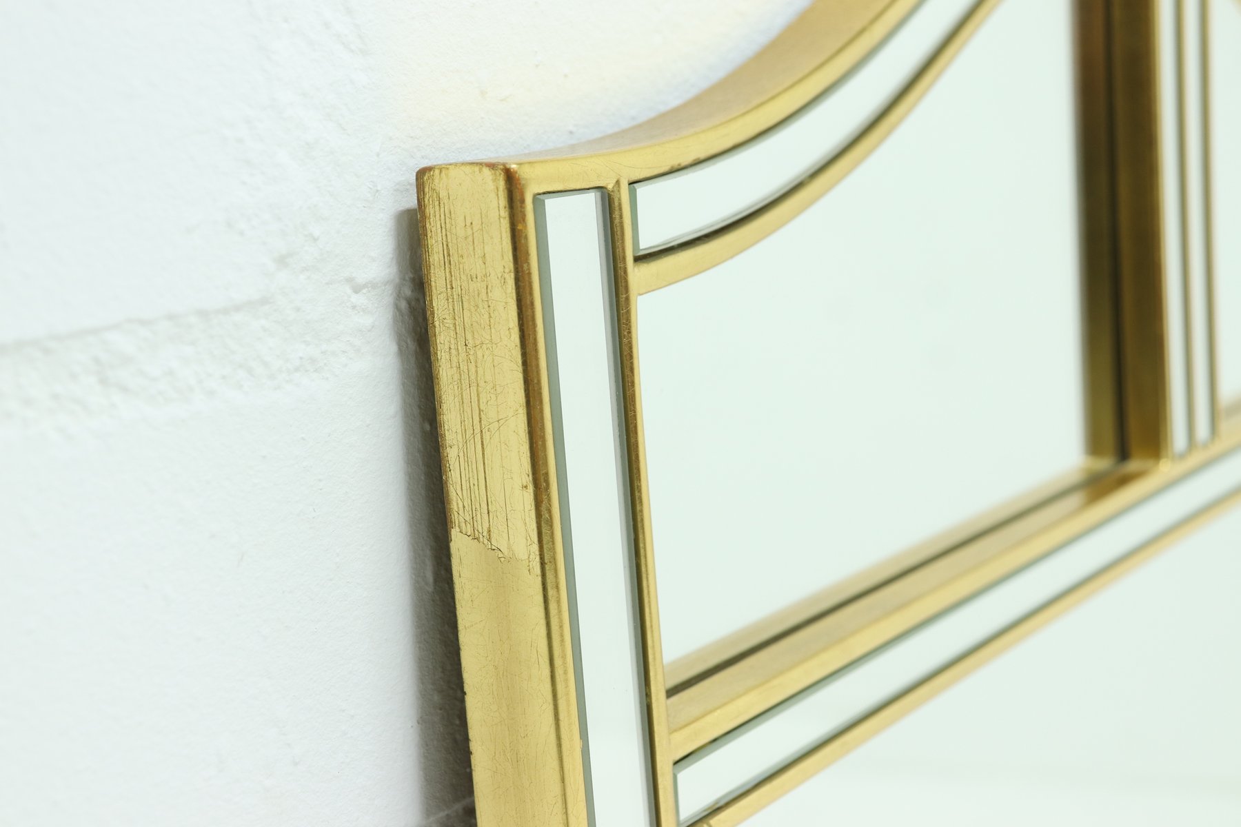 Regency Style Gold Plated Mirror from Deknudt Belgium, 1970s for sale ...