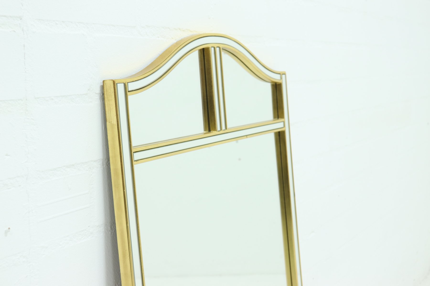 Regency Style Gold Plated Mirror from Deknudt Belgium, 1970s for sale ...