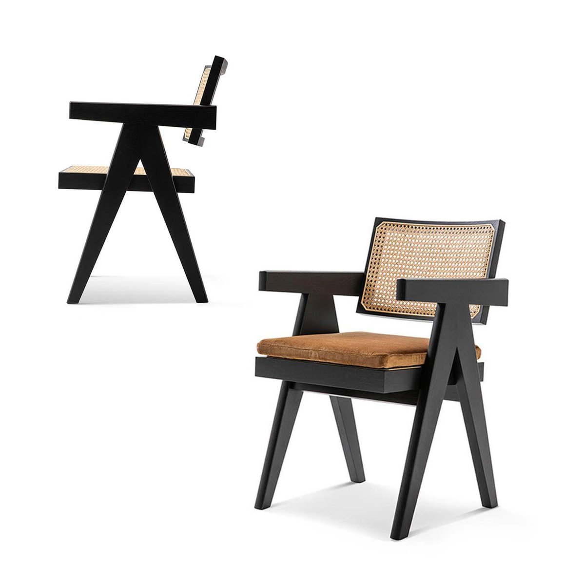 Model 051 Capitol Complex Office Chair by Pierre Jeanneret for Cassina ...
