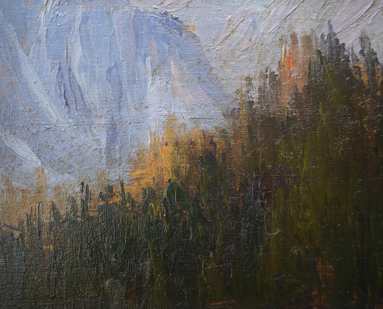 Marcelliano Canciani, Monte Tuglia: Cadore Dolomites, Painting, Framed ...