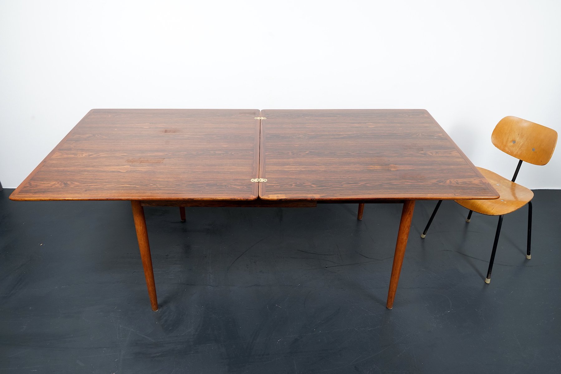 Mid-Century Folding Dining Table, Danmark 1960s for sale at Pamono