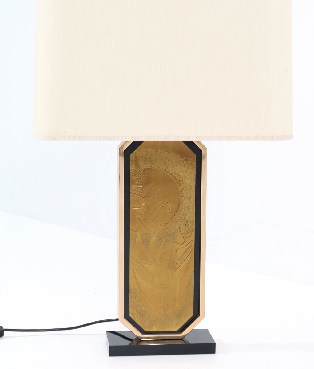 Hollywood Regency Table Lamp by George Mathias for Designo Mahó, 1970s ...