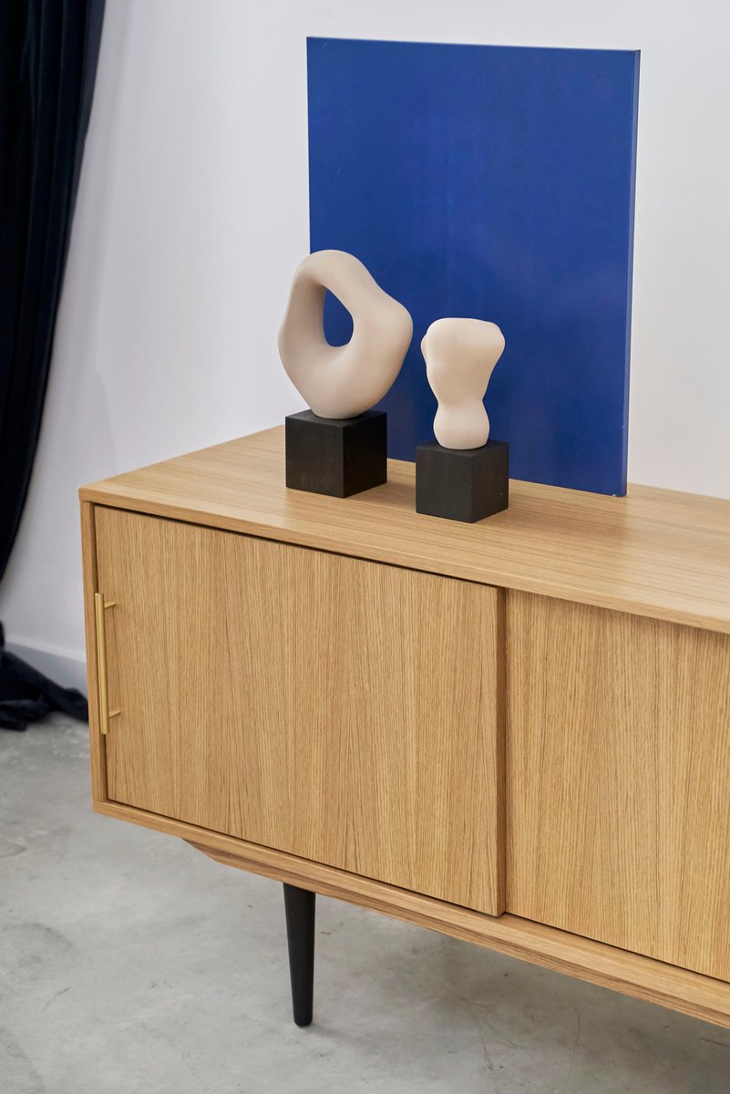 Vintage Oak Sideboard, Denmark for sale at Pamono