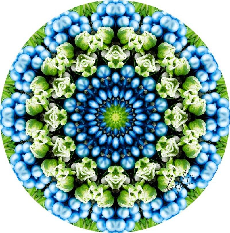 Tavolino alto Mandala di Javier Gomez in vendita su Pamono