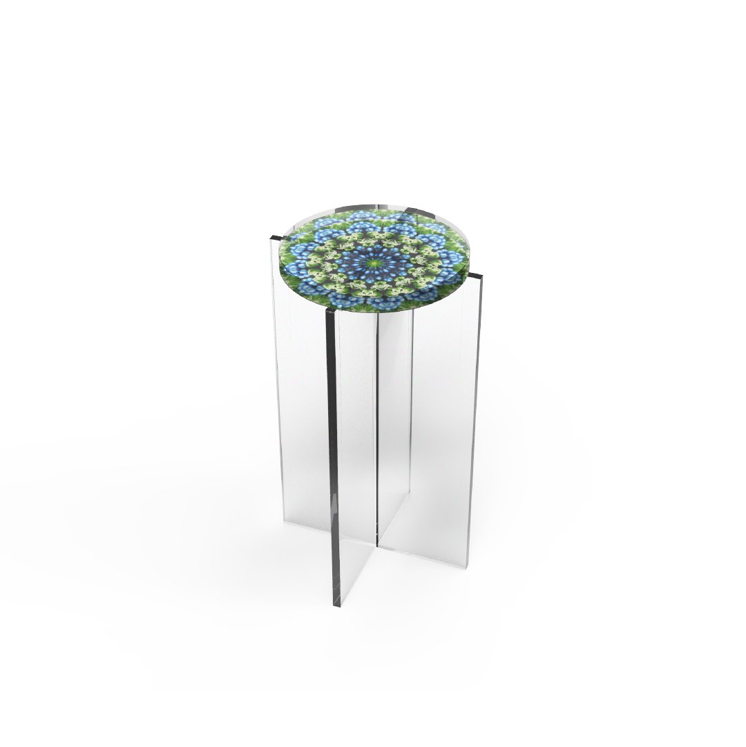Mandala Height Side Table by Javier Gomez for sale at Pamono