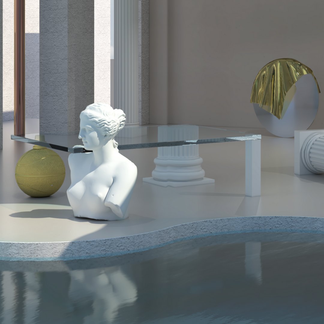 Venus Couchtisch von Michael Dimou und Jisbar für Behspoke bei Pamono ...