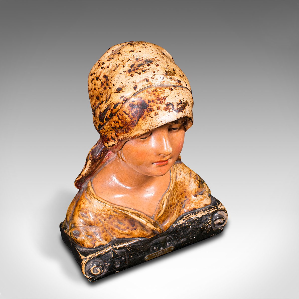 Busto de retrato antiguo, francés, decorativo, figura femenina ... Busto de retrato antiguo, francés, decorativo, figura femenina ...