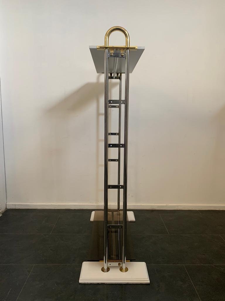 Steel and Brass Wardrobe Stand, 1970 for sale at Pamono