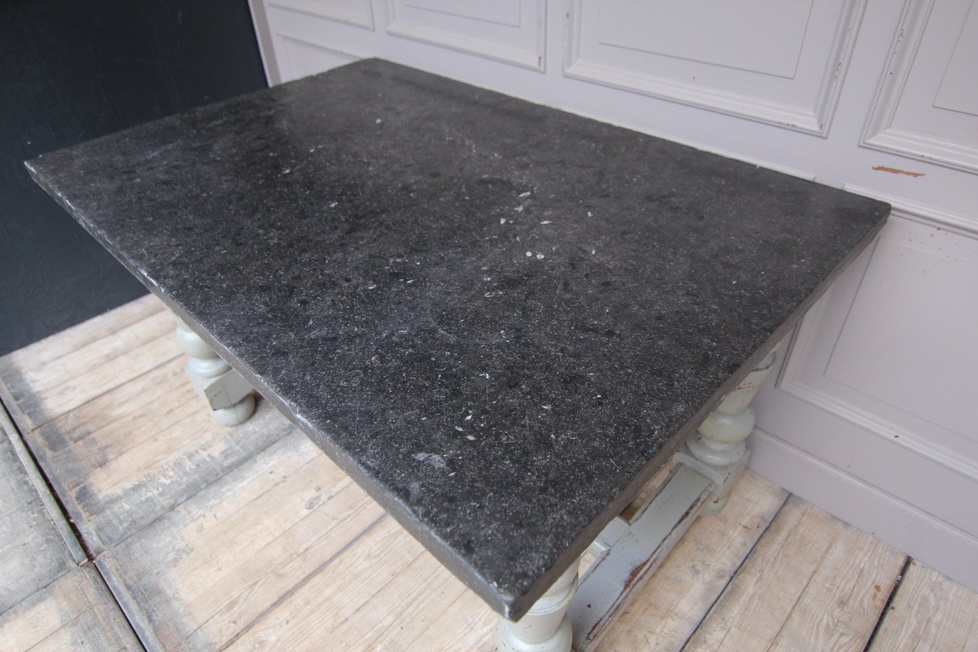 Kitchen Table with Bluestone Plate for sale at Pamono