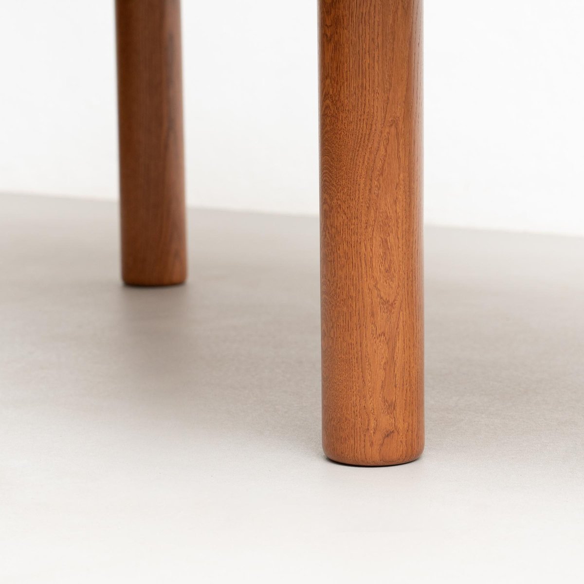 Large Contemporary Oak Freeform Dining Table for sale at Pamono