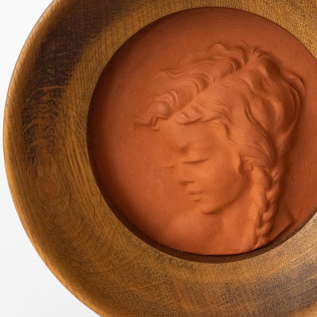 Girl with Braid Terracotta Relief by Koos Van Der Kaaij, 1950s for sale ...
