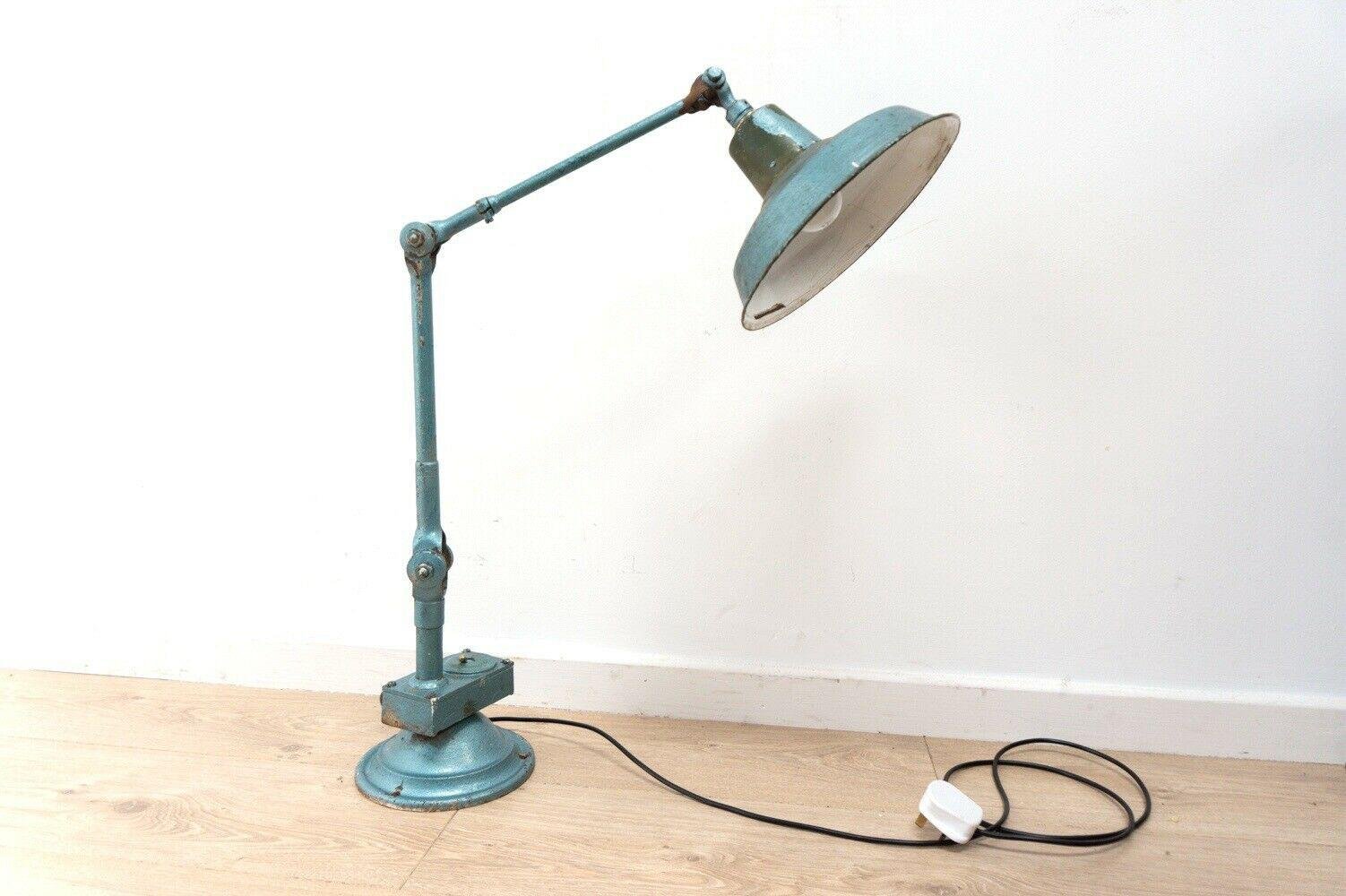 Vintage Industrial Architect Engineer Angled Desk Lamp, 1950s for sale ...