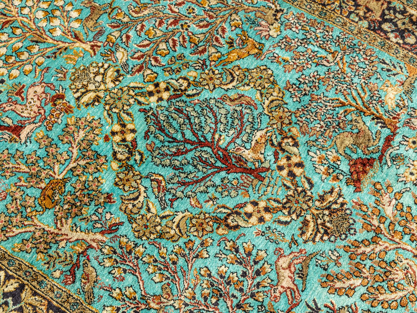 Vintage Ghom Rug for sale at Pamono