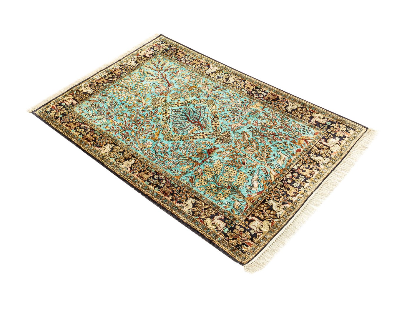 Vintage Ghom Rug for sale at Pamono