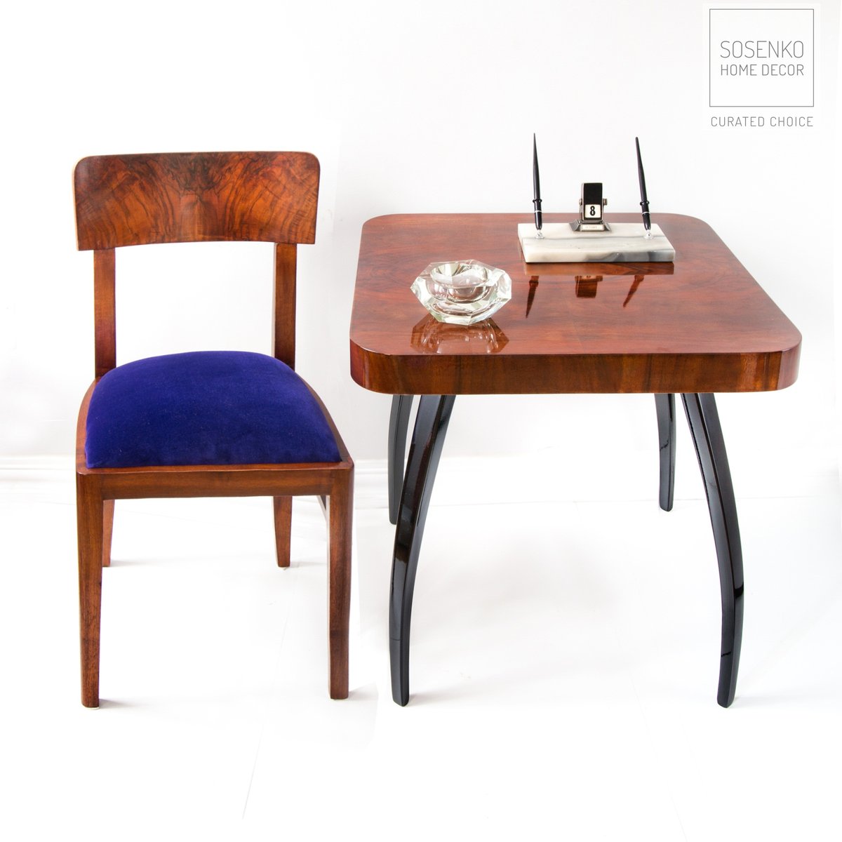 Art Deco Polish Chair, 1930s, Set of 2 for sale at Pamono