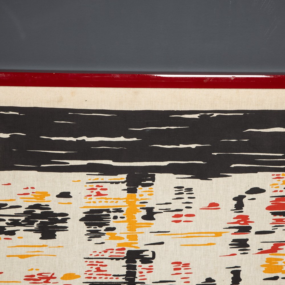 Silk Screen Print of Racing F1 Cars on Track Poster, 1970 for sale at ...