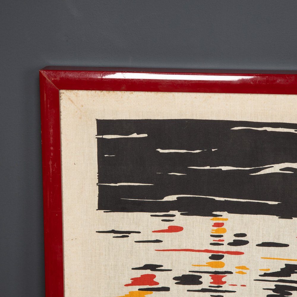 Silk Screen Print of Racing F1 Cars on Track Poster, 1970 for sale at ...