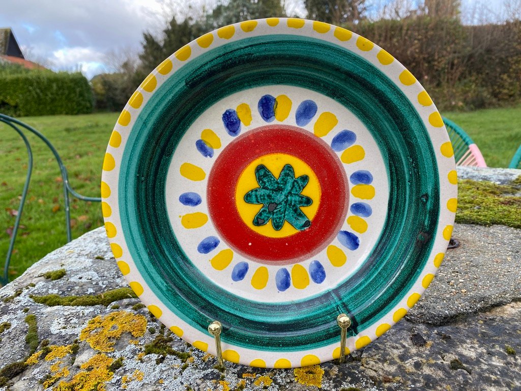 Plates by Giovanni Desimone, Italy, 1950s, Set of 9 for sale at Pamono