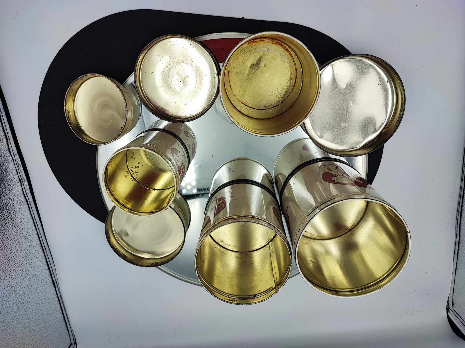 Art Deco Spice Containers, Set of 4 for sale at Pamono