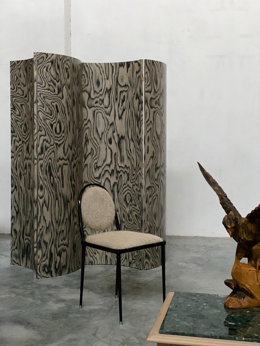 Sottsass Grey Room Divider by Daniel Nikolovski & Danu Chirinciuc for ...