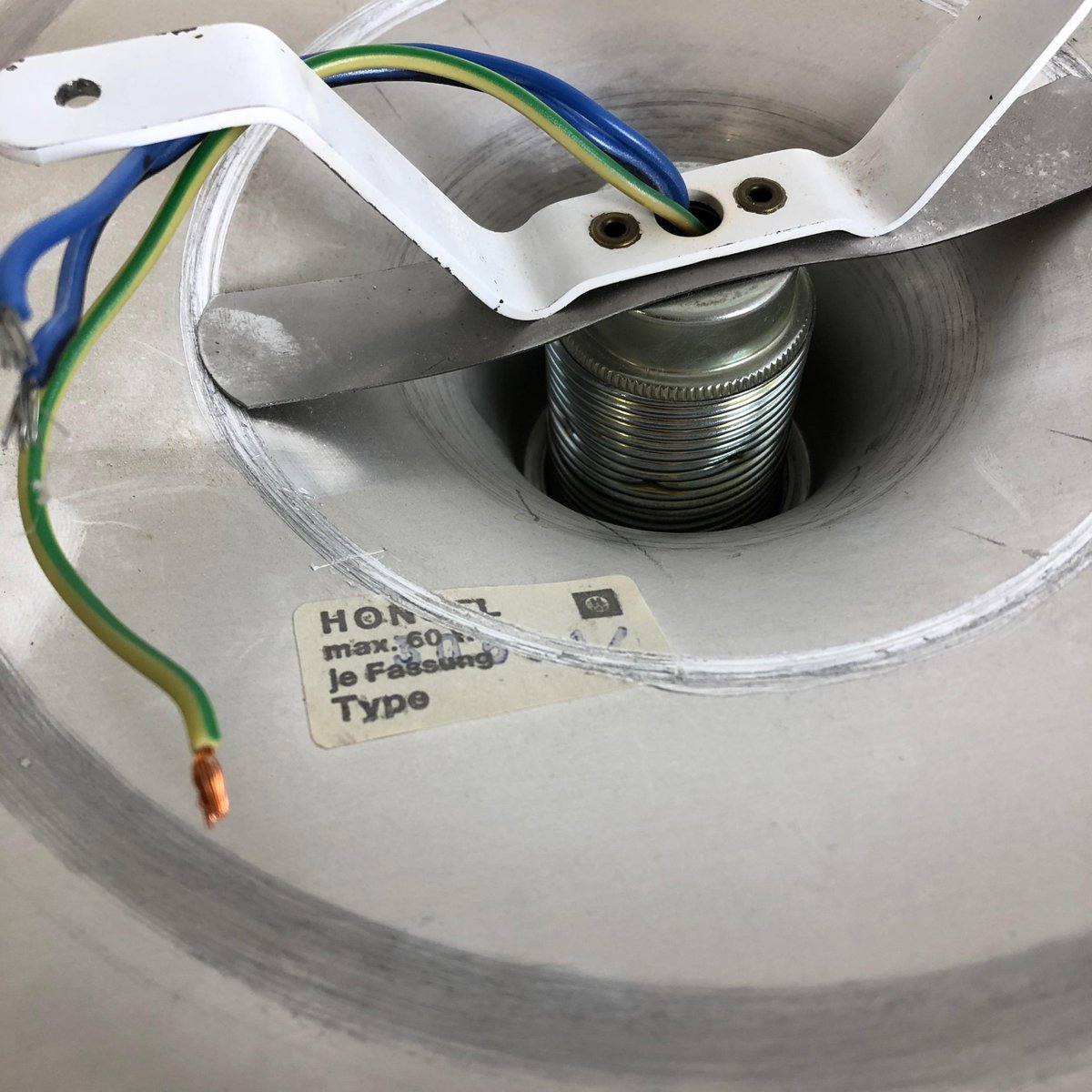 Gold Disc Wall Lights by Charlotte Perriand for Honsel, Germany, 1960s ...