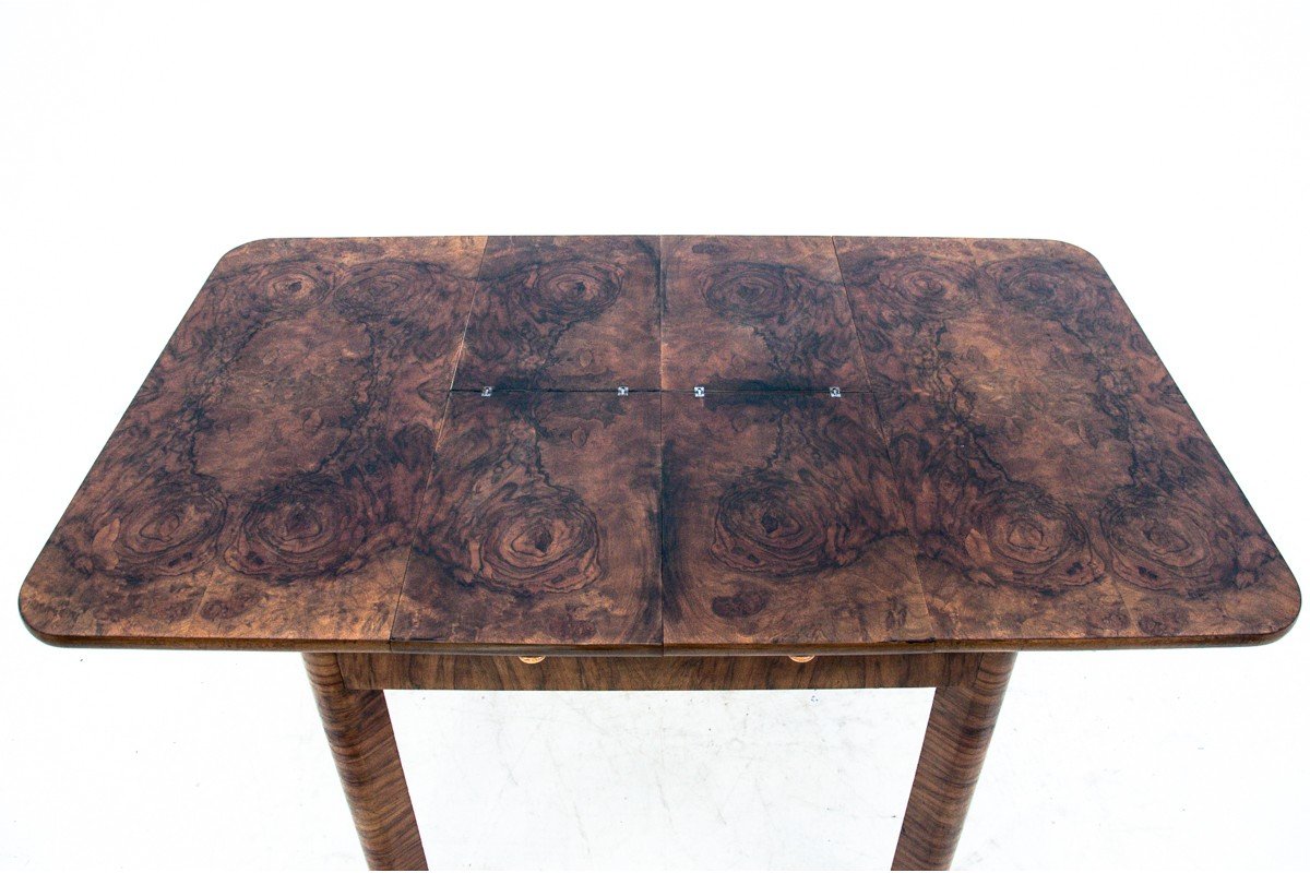 Art Deco Dining Table, Poland, 1950s for sale at Pamono