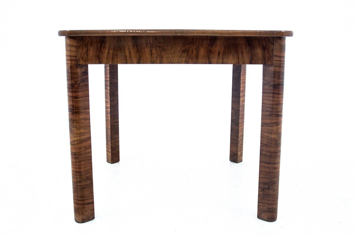 Art Deco Dining Table, Poland, 1950s for sale at Pamono