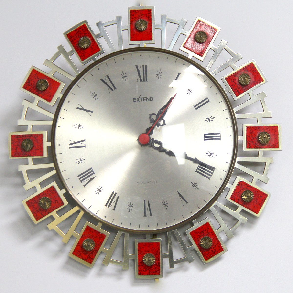 Vintage Spanish Clock, 1960s for sale at Pamono