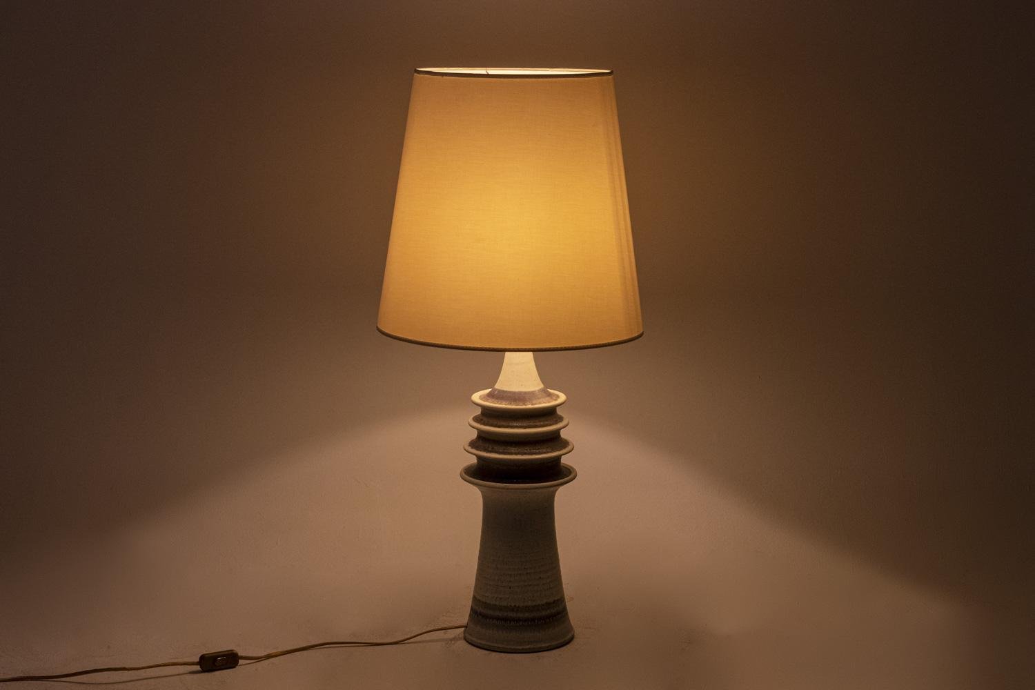 Ceramic Lamp by Carl Cunningham-Cole for Kähler and Le Klint, 1960s for ...