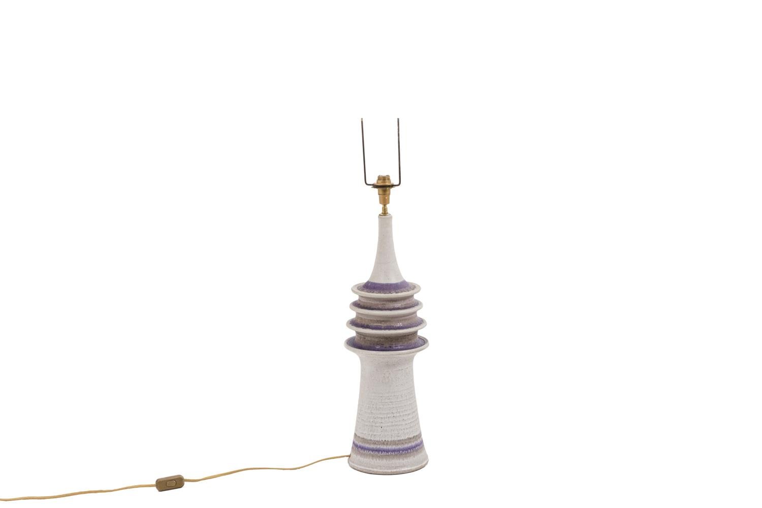 Ceramic Lamp by Carl Cunningham-Cole for Kähler and Le Klint, 1960s for ...