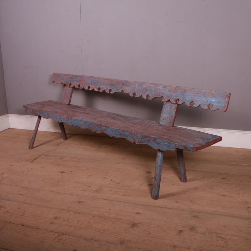 Austrian Painted Bench for sale at Pamono