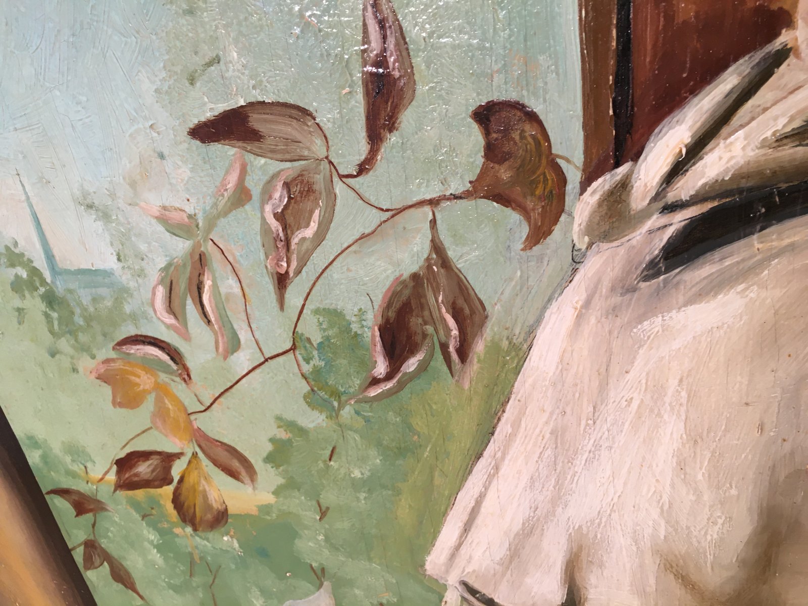 Friar, 1931, Oil on Board, Framed for sale at Pamono