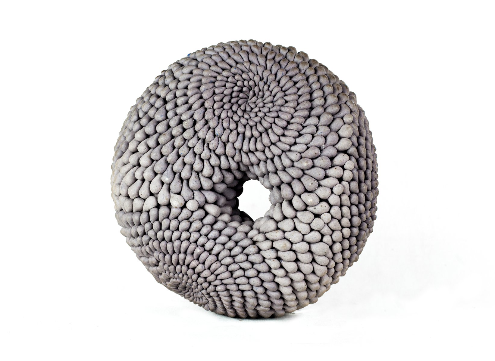 Hand-Patterned Restlessness Stoneware Sculpture for sale at Pamono