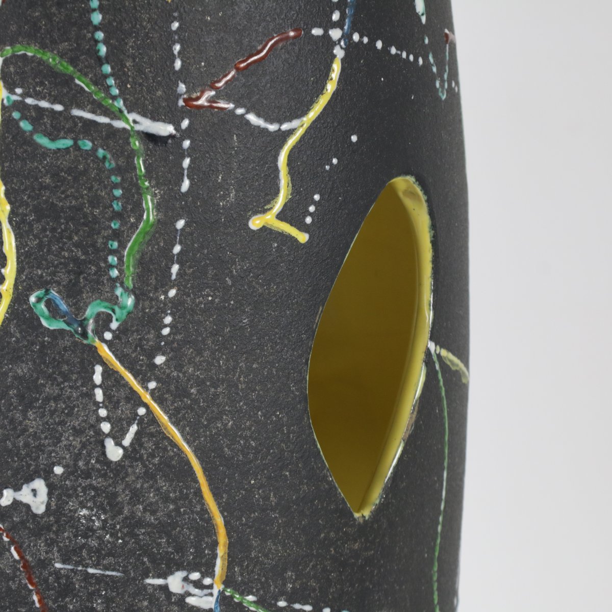 Italian Glazed Ceramic Vase by Lina Poggi Assolini, 1960s for sale at ...