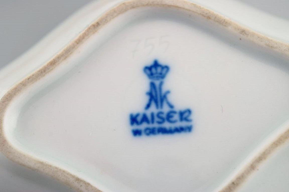 German Porcelain Vase and Lidded Bowl from Kaiser, Set of 2 for sale at ...