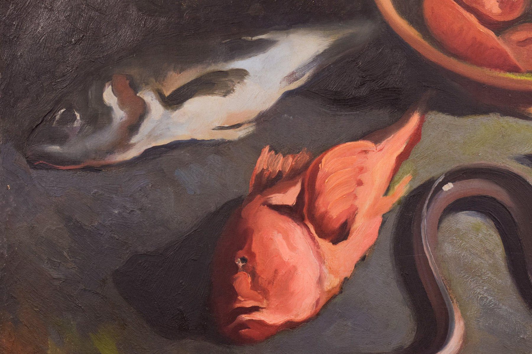 Large Still Life, Study of Fish and Oysters, 1944, Oil on Canvas for ...