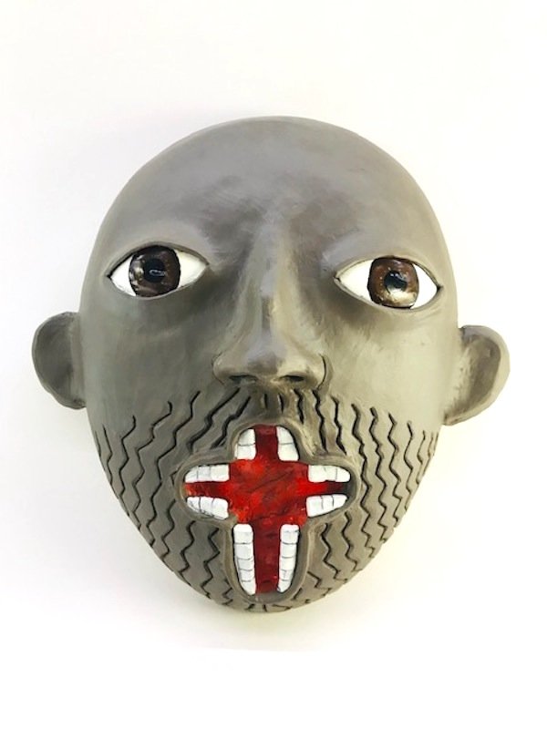 Cross Mouth Man Mask from FREAKLAB for sale at Pamono