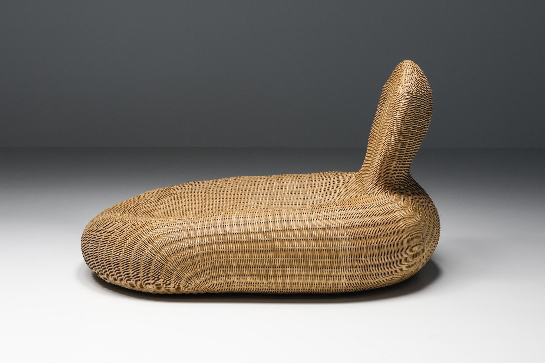 Schwedischer Rattansessel von Carl Öjerstam für Ikea bei Pamono kaufen