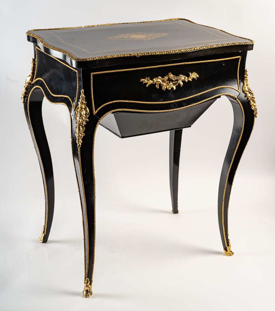 19th Century Boulle Work Table by L.Gradé & Pelucot for sale at Pamono