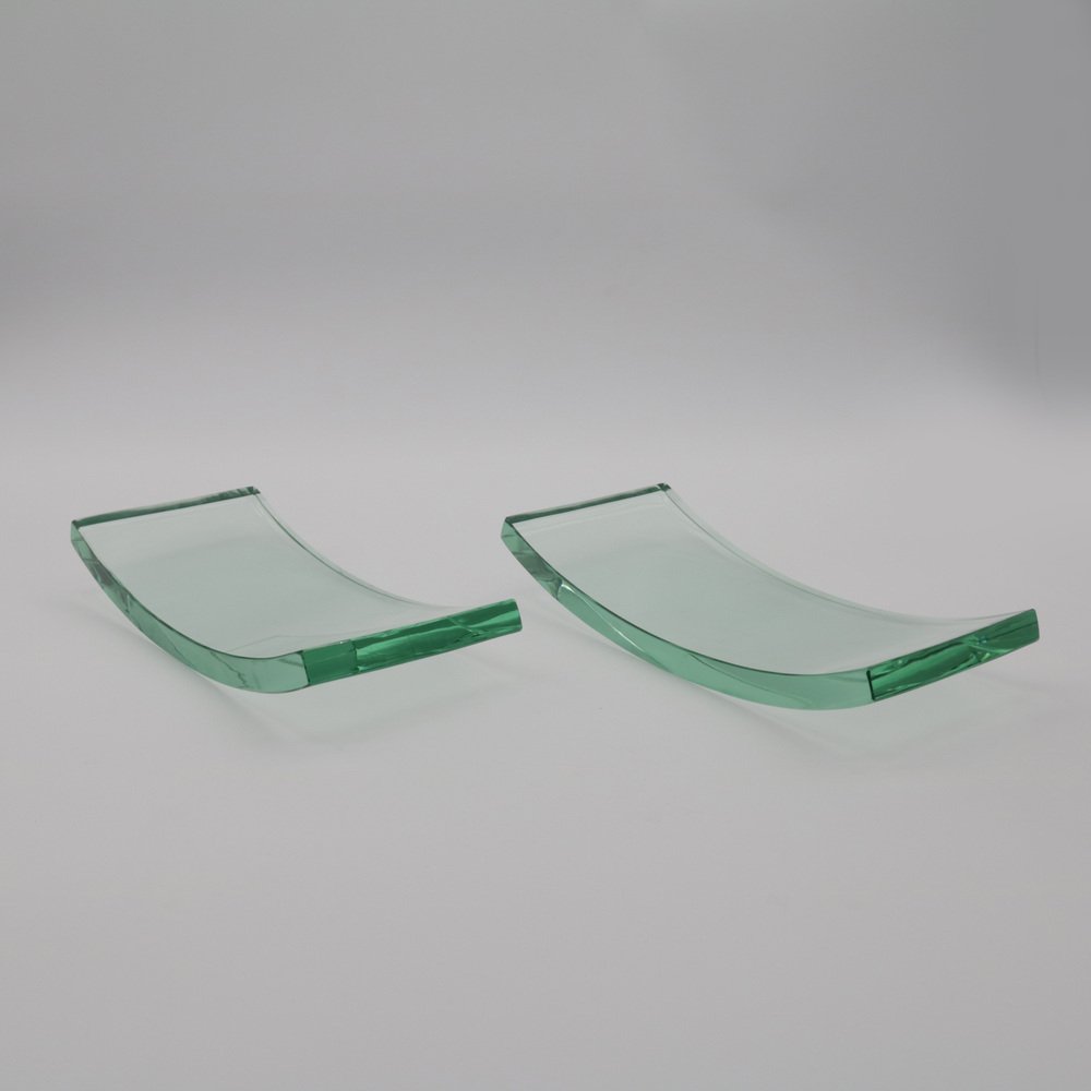 Curved Windows, 1970s, Set of 2 for sale at Pamono