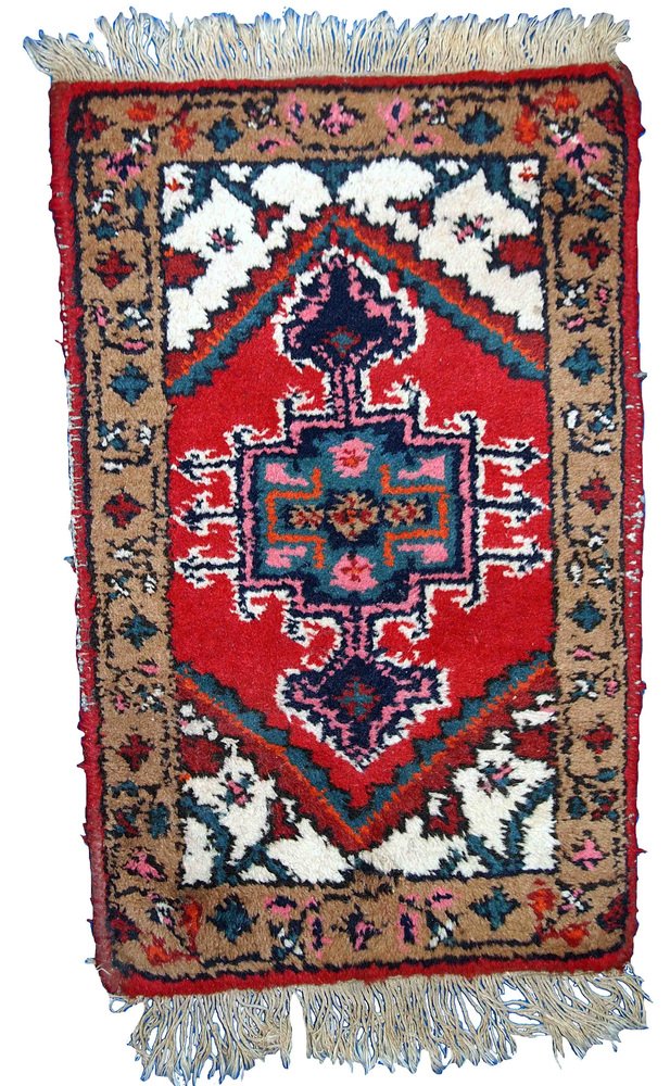 Vintage Middle Eastern Handmade Hamadan Rug, 1960s for sale at Pamono