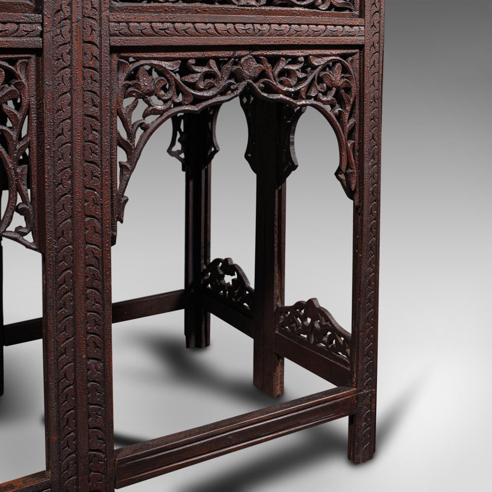 Antique Anglo Indian Victorian Folding Occasional Campaign Table for ...