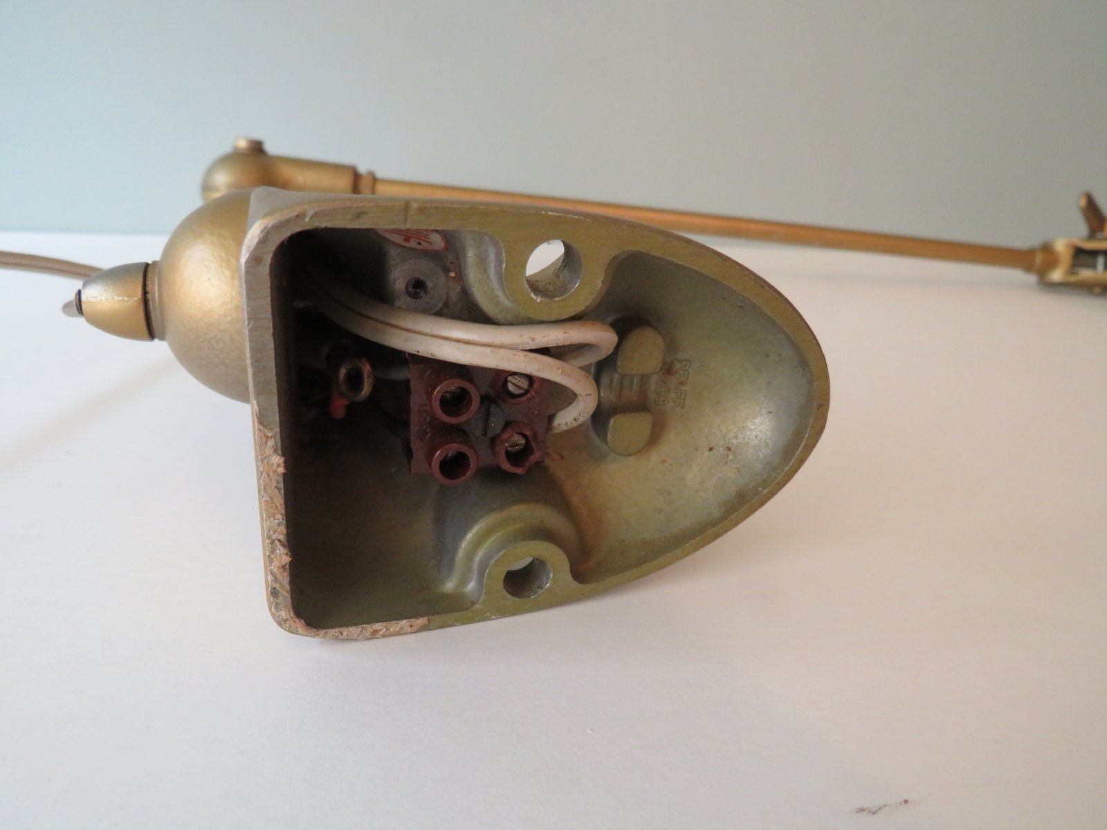 Industrial Lamp from Pfaff, Germany, 1950 for sale at Pamono